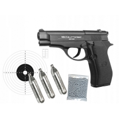 Pistolet wiatrówka WinGun Beretta M84 4,5mm zestaw | Aro Broń